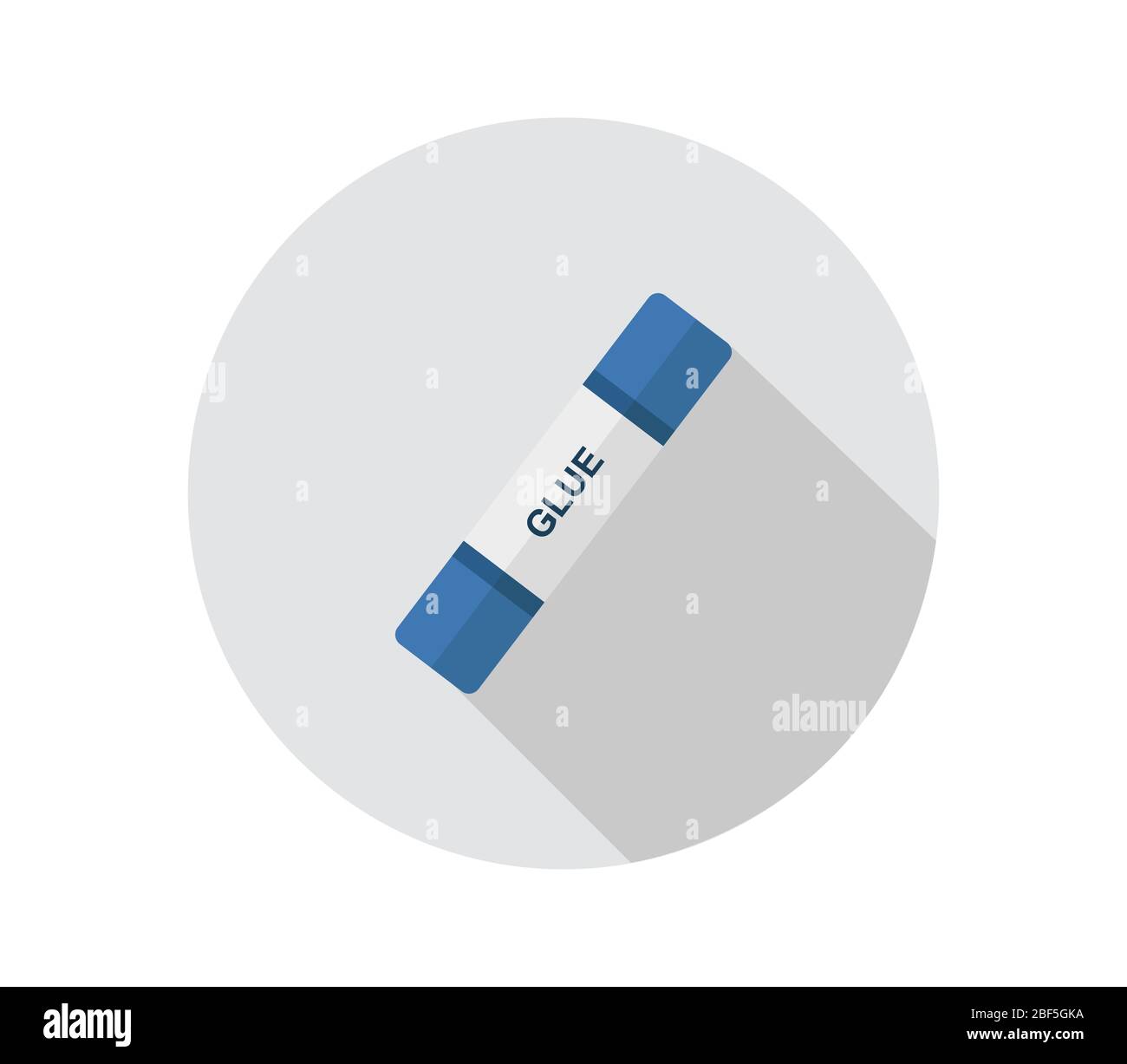 glue icon illustrated in vector on white background Stock Vector Image ...