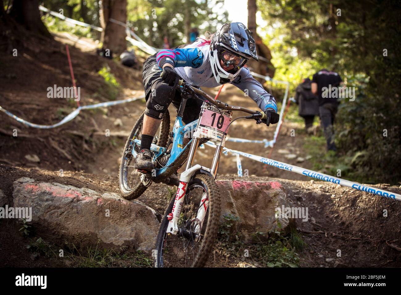 LEOGANG, AUSTRIA - SEPTEMBER 21, 2013. Tahnee Seagrave (GBR) racing for Team FMD Racing at the ...