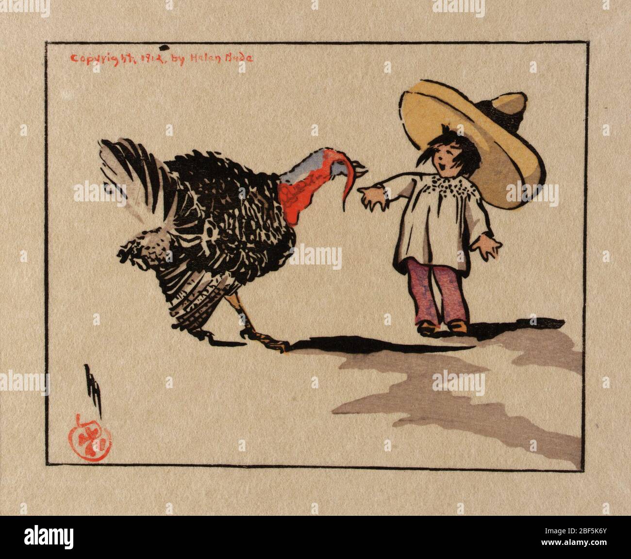 A Common Scold Stock Photo - Alamy