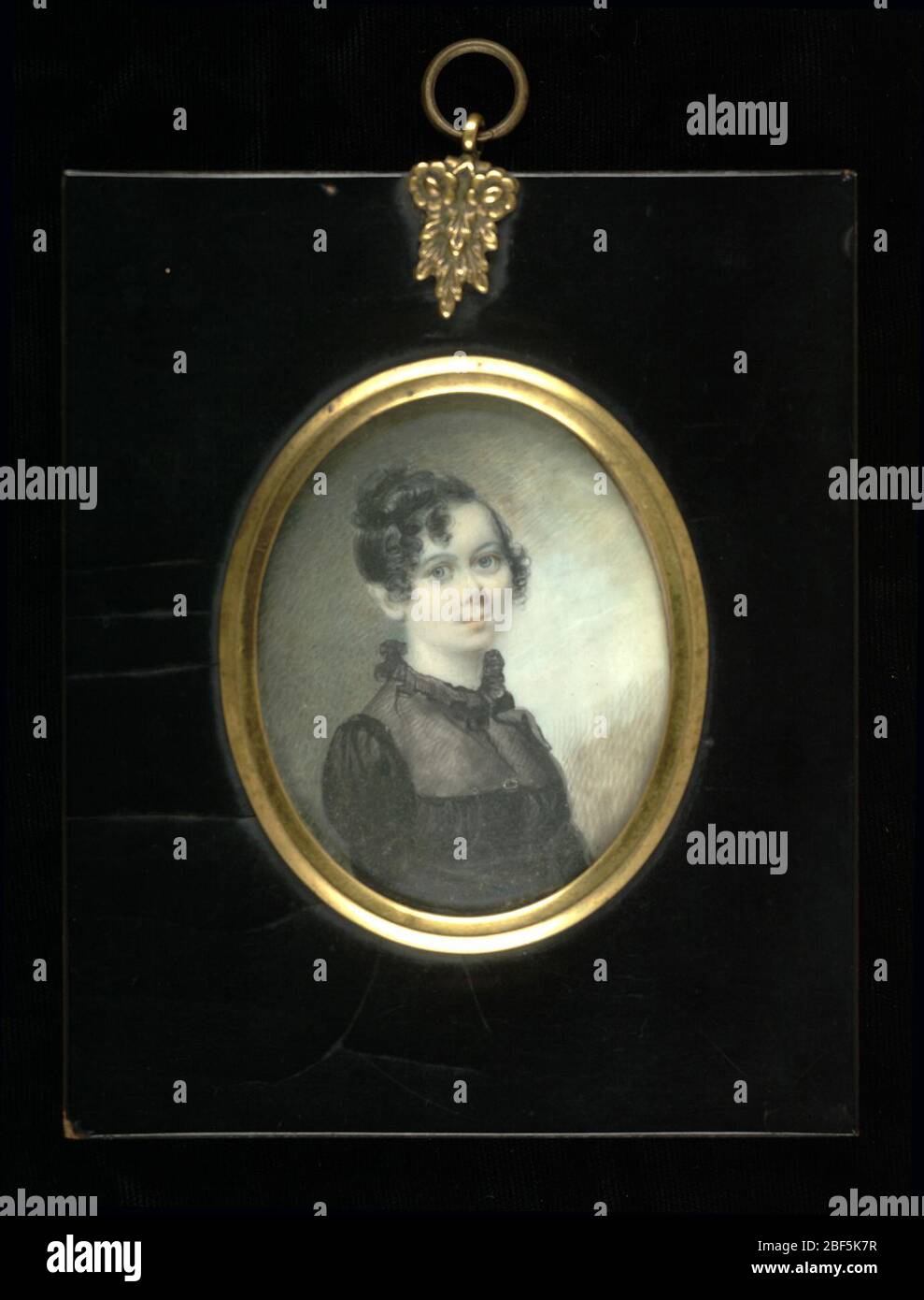 Young Woman of the Chase Family. This portrait was originally ...