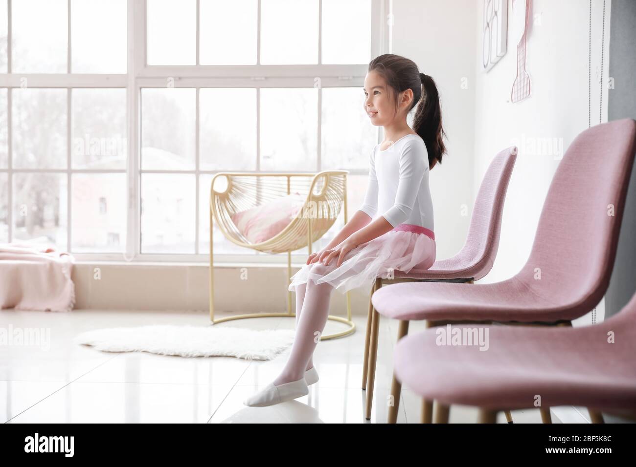 Sitting school chair dance hi-res stock photography and images - Alamy
