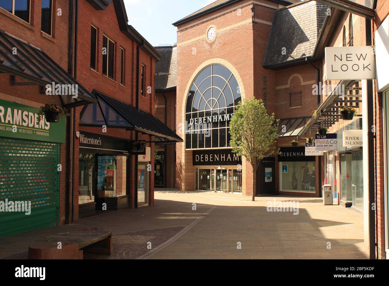 Barrow in furness high street debenhams hi-res stock photography and ...