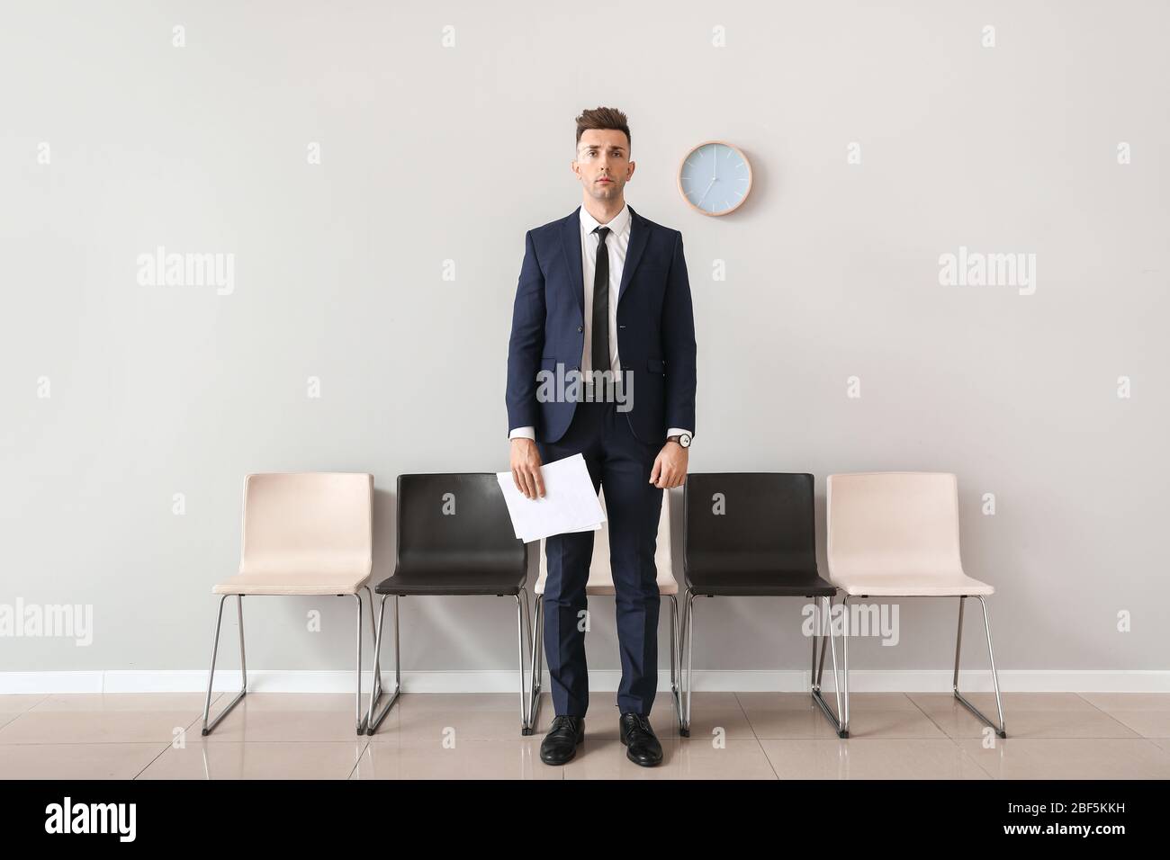Employee interview nervous future hi-res stock photography and images ...