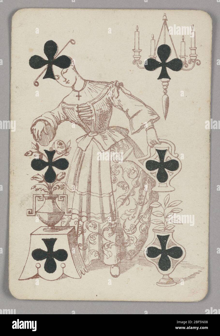 Six of Clubs. Six of Clubs playing card from a pack of transformation ...