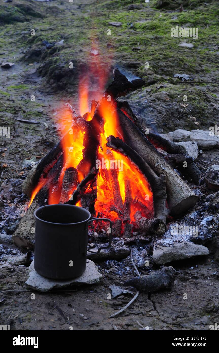 Campfire ready hi-res stock photography and images - Alamy