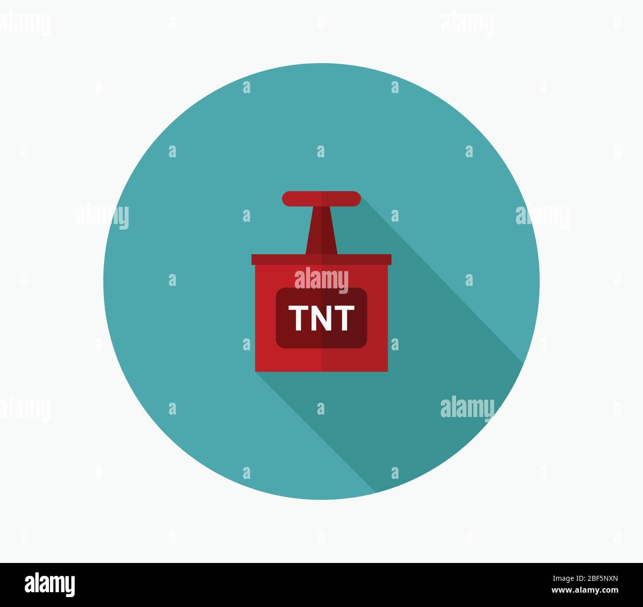 TNT icon illustrated in vector on white background Stock Vector Image ...