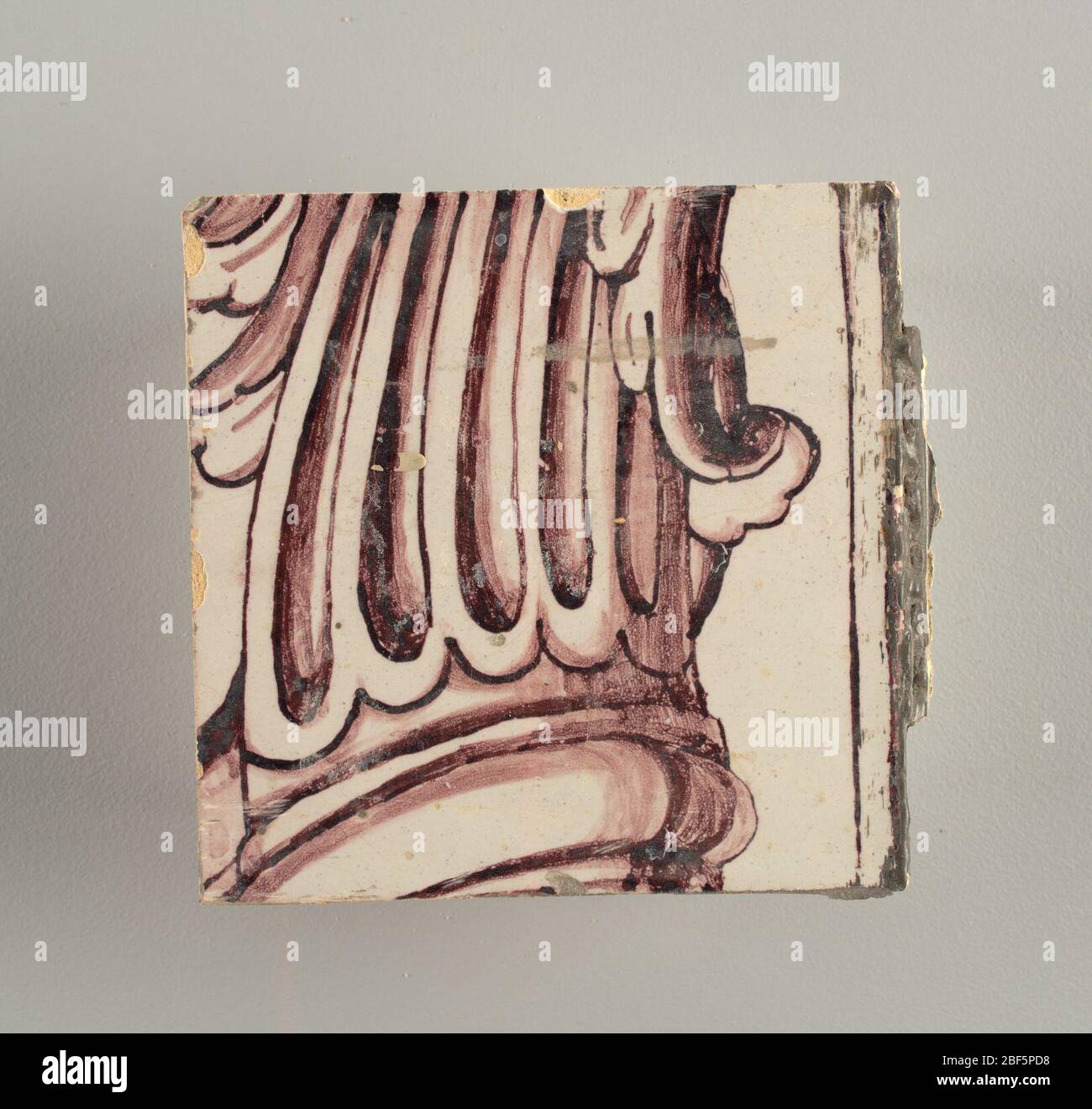 Wall facing. Running design for a frieze or a dado, composed of scrolls ...