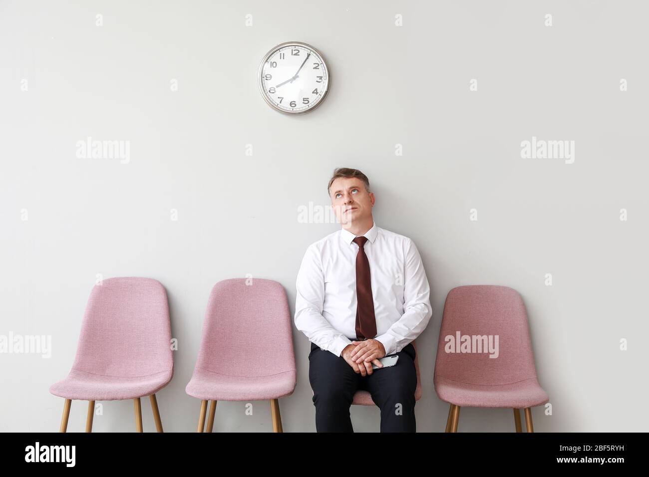 Employee interview nervous future hi-res stock photography and images ...