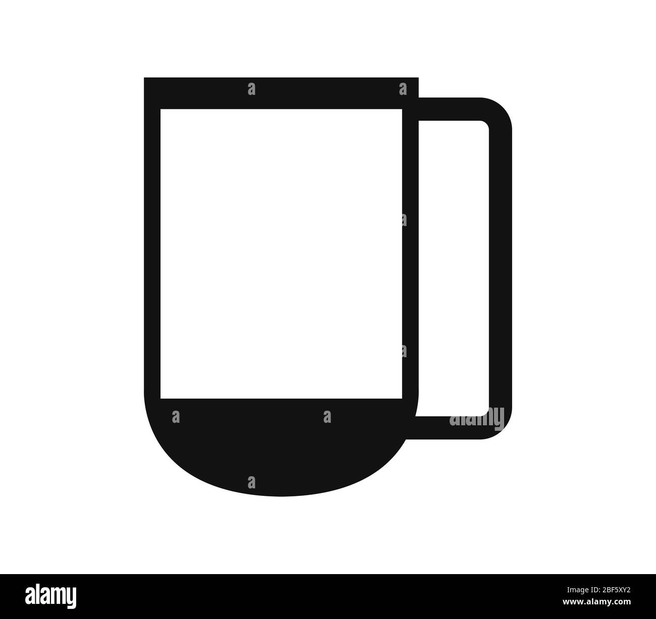 beer icon illustrated in vector on white background Stock Vector Image ...
