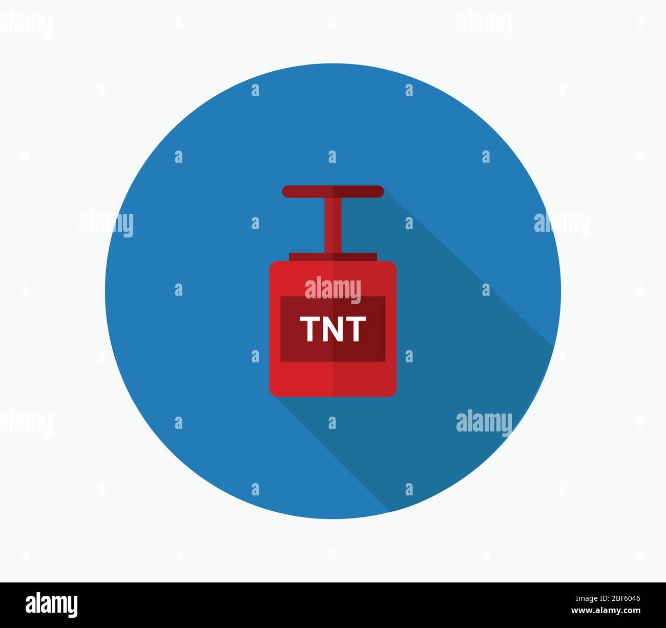 TNT icon illustrated in vector on white background Stock Vector Image ...