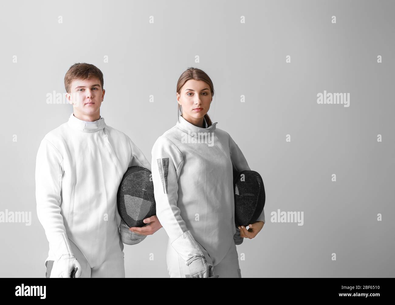 Saber Fencers High Resolution Stock Photography and Images - Alamy