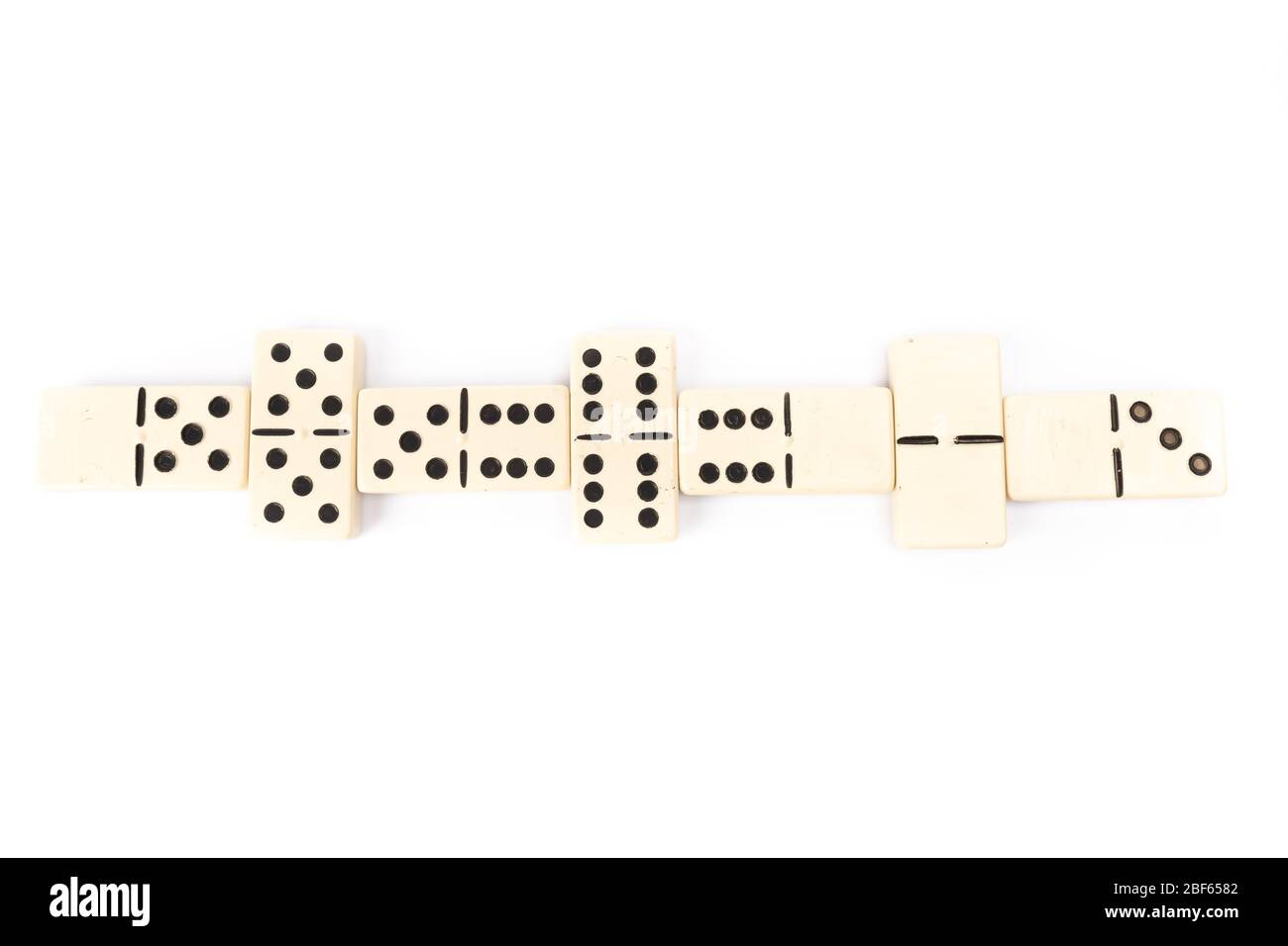 game dominoes rectangular bottom plastic range of the white background ...