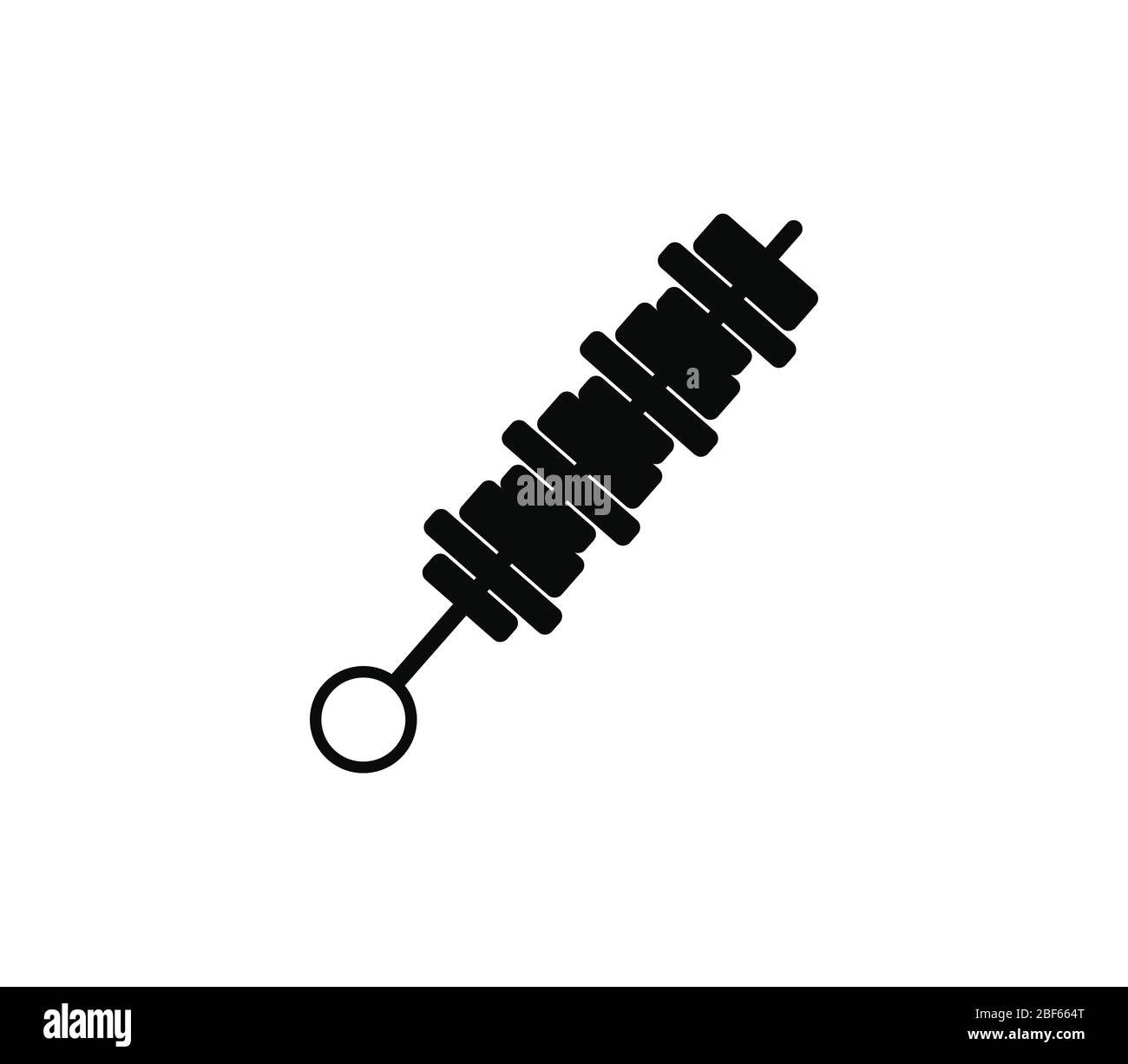 skewer icon illustrated in vector on white background Stock Vector ...