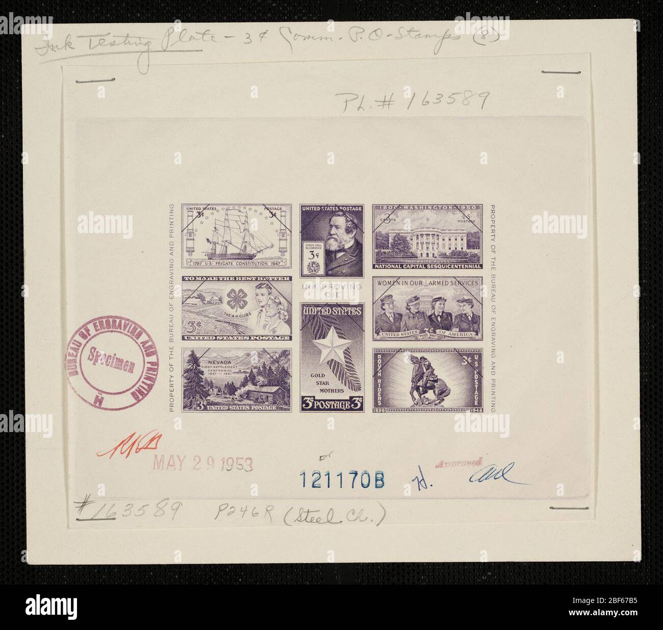 Ink testing plate proof. Certified plate proofs are the last printed ...