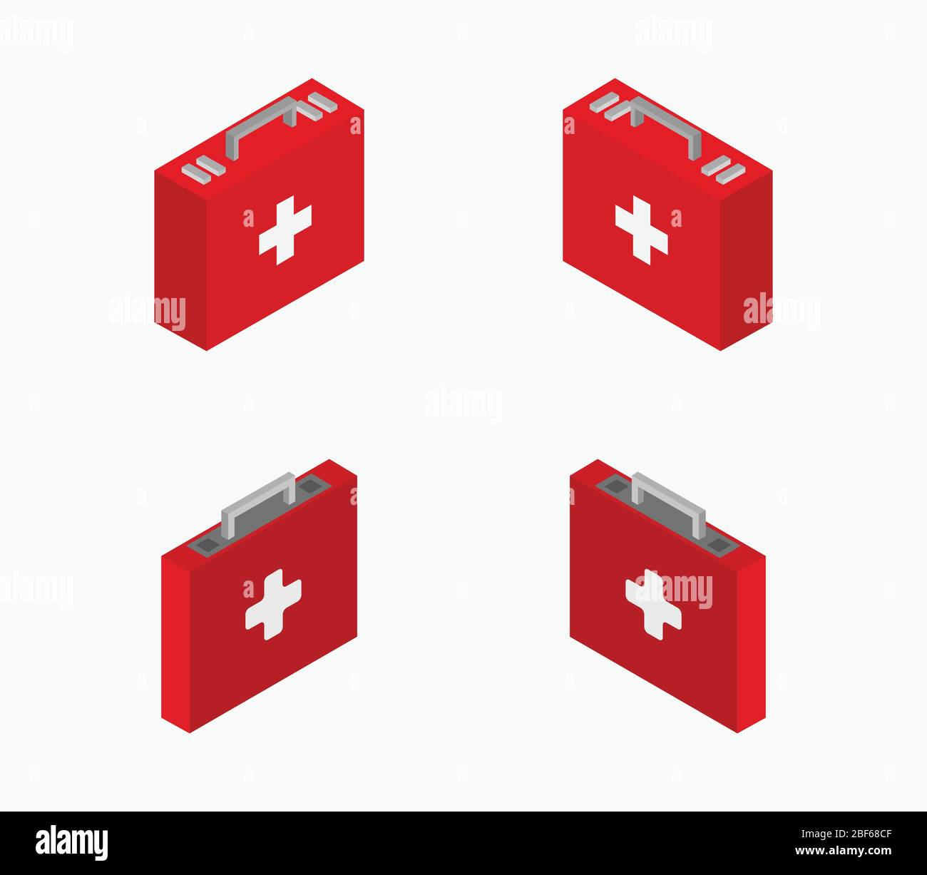 medical bag icon illustrated in vector on white background Stock Vector ...