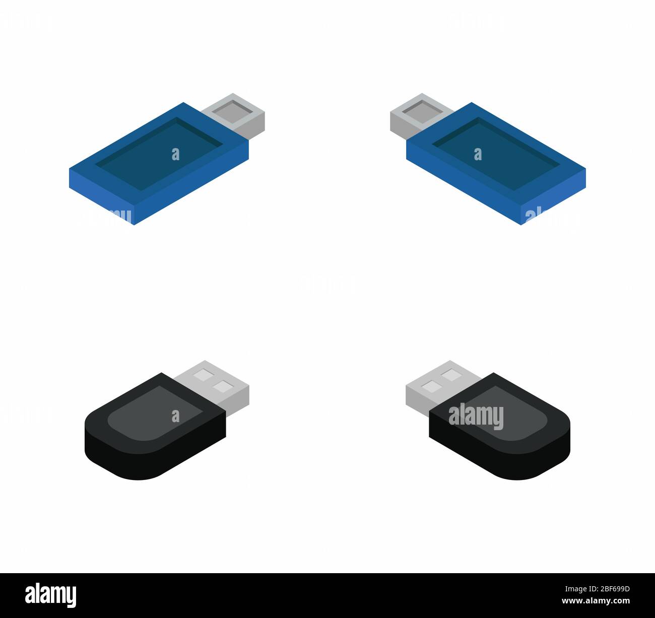 usb icon illustrated in vector on white background Stock Vector Image ...