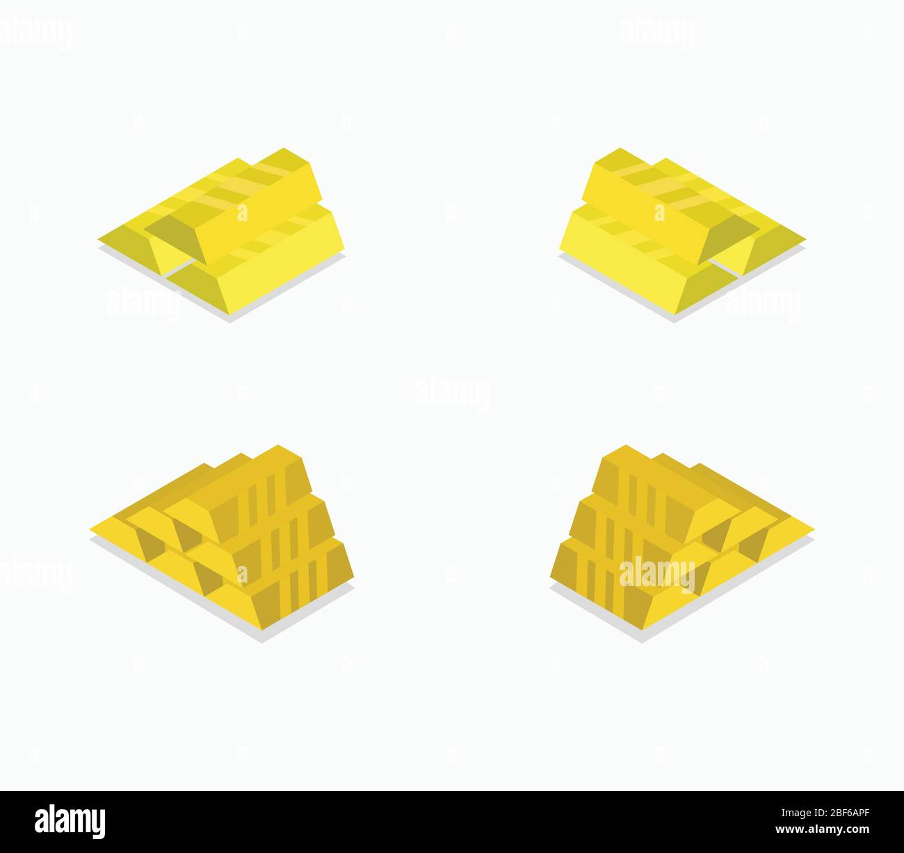 bullion icon illustrated in vector on white background Stock Vector ...