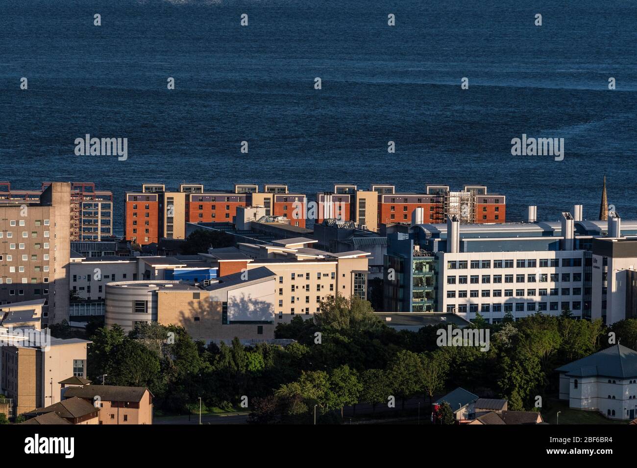 view from observatory of Dundee city Stock Photo - Alamy