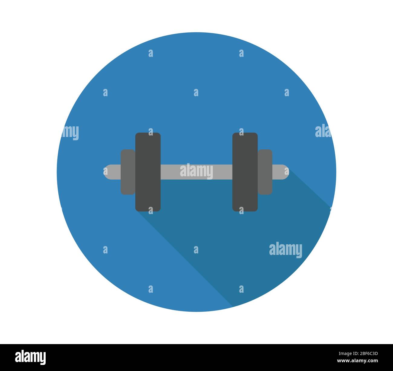 weights icon illustrated in vector on white background Stock Vector ...