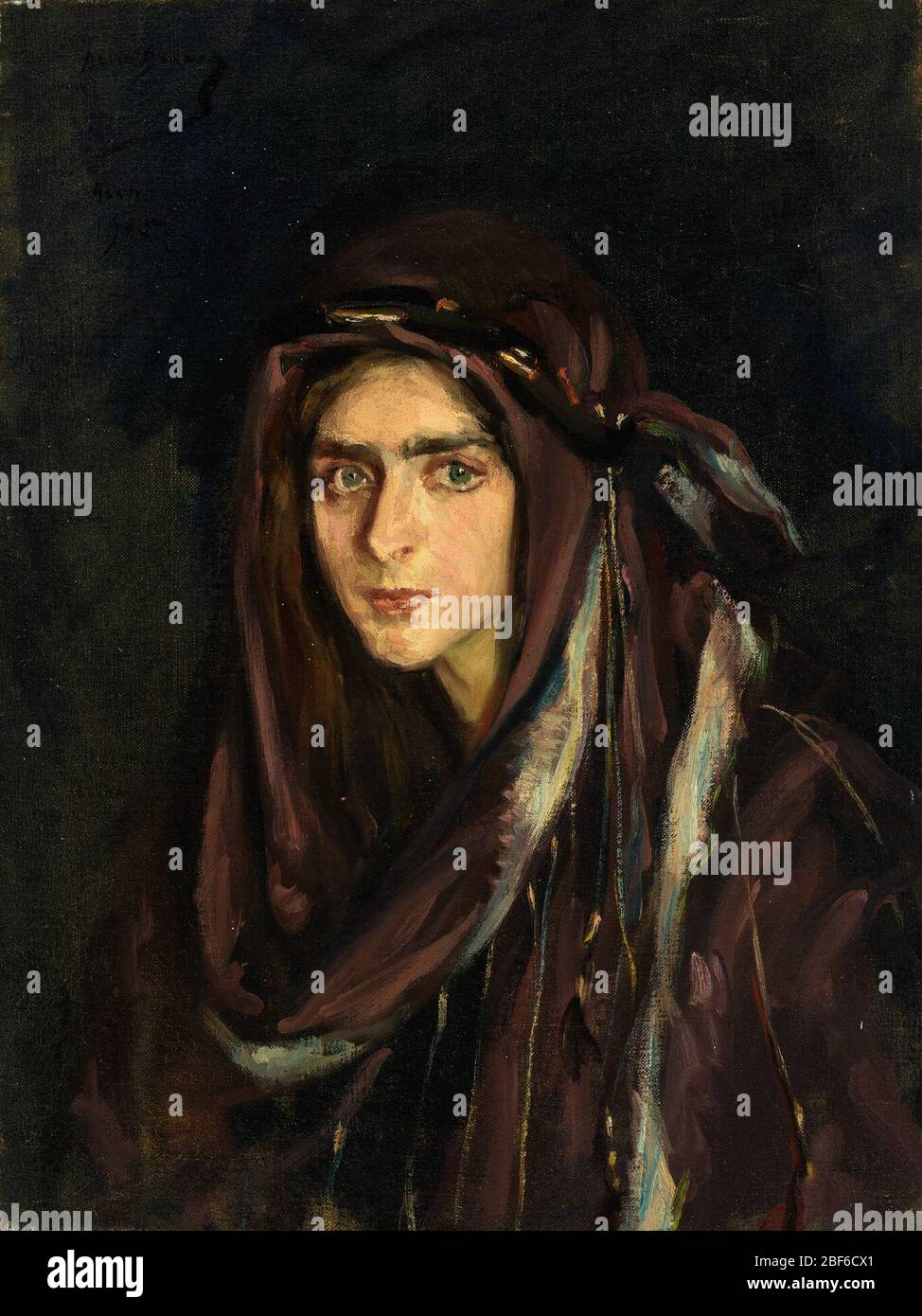 Laura in Arabian Costume Stock Photo - Alamy