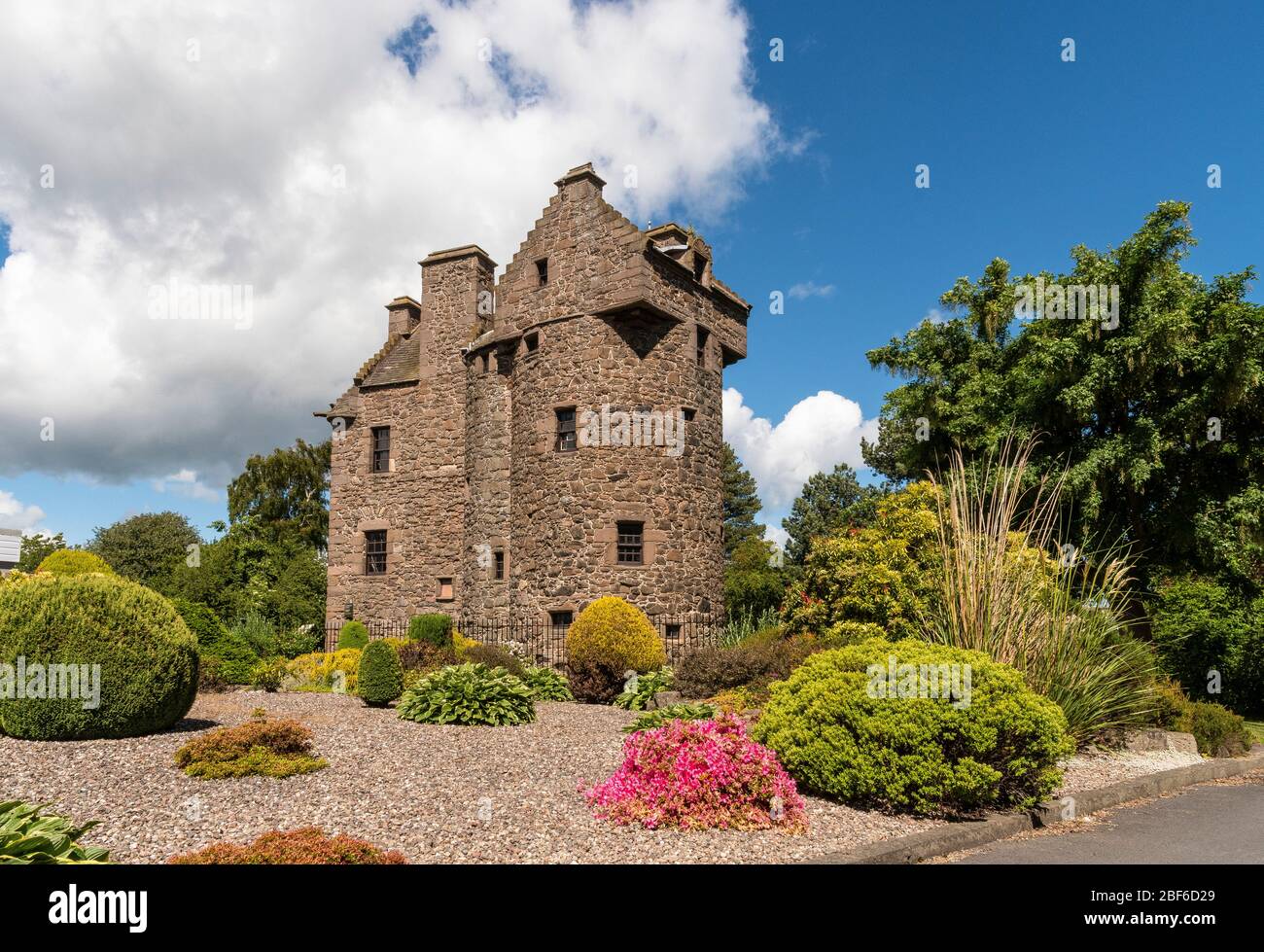 Red Sandstone Castle High Resolution Stock Photography and Images - Alamy