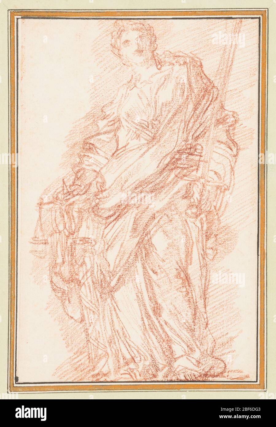 Allegory of justice with sword and scales. An allegory of justice ...