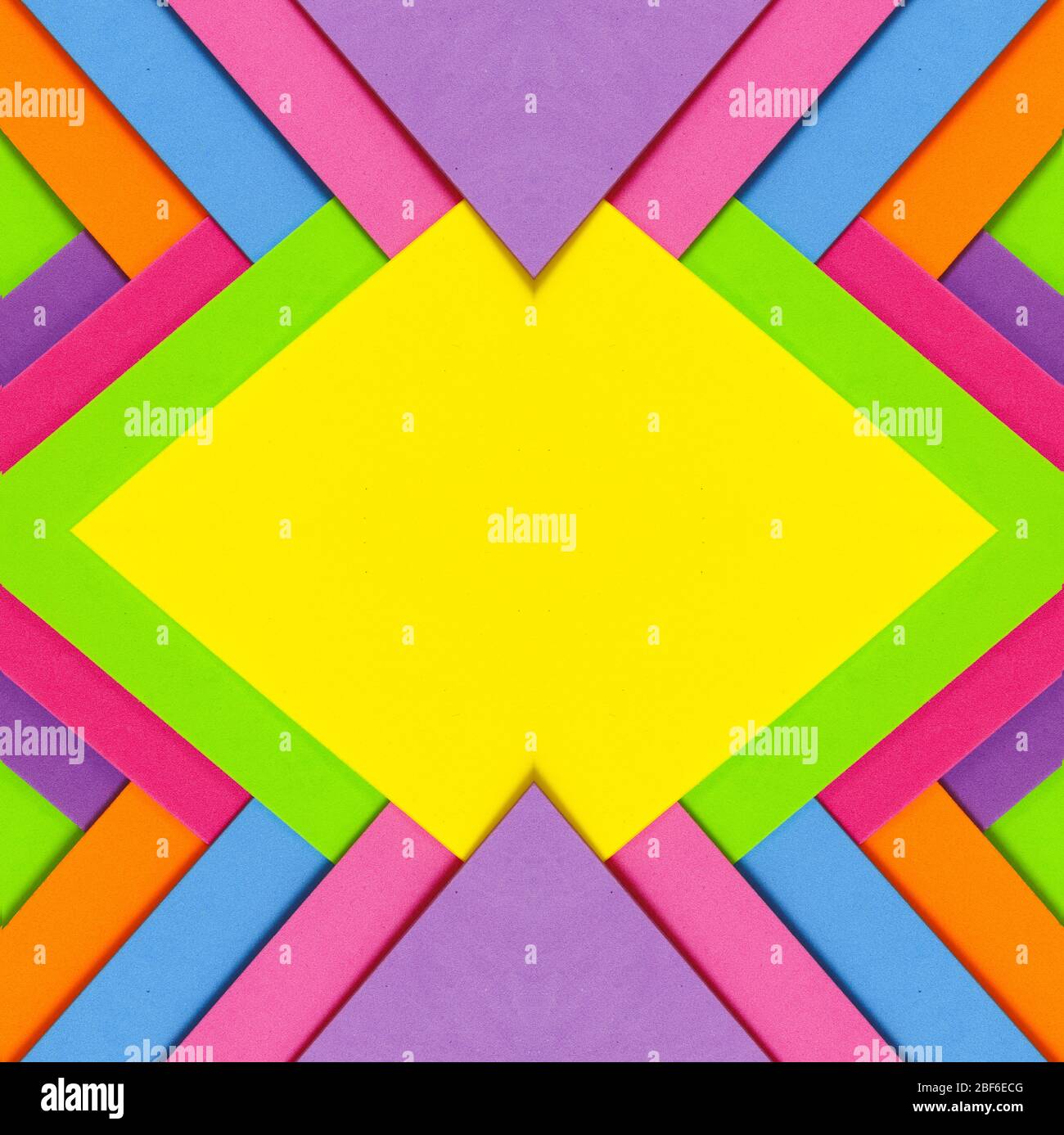 Multicolored square geometric pattern, abstract background illustration ...