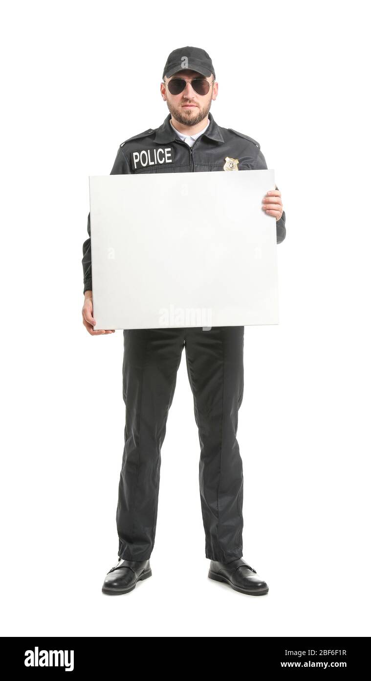 Policeman poster Cut Out Stock Images & Pictures - Alamy