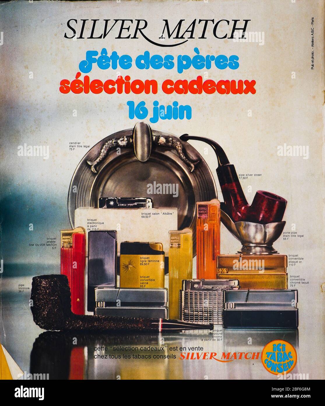 Paris match advertisement hi-res stock photography and images - Alamy