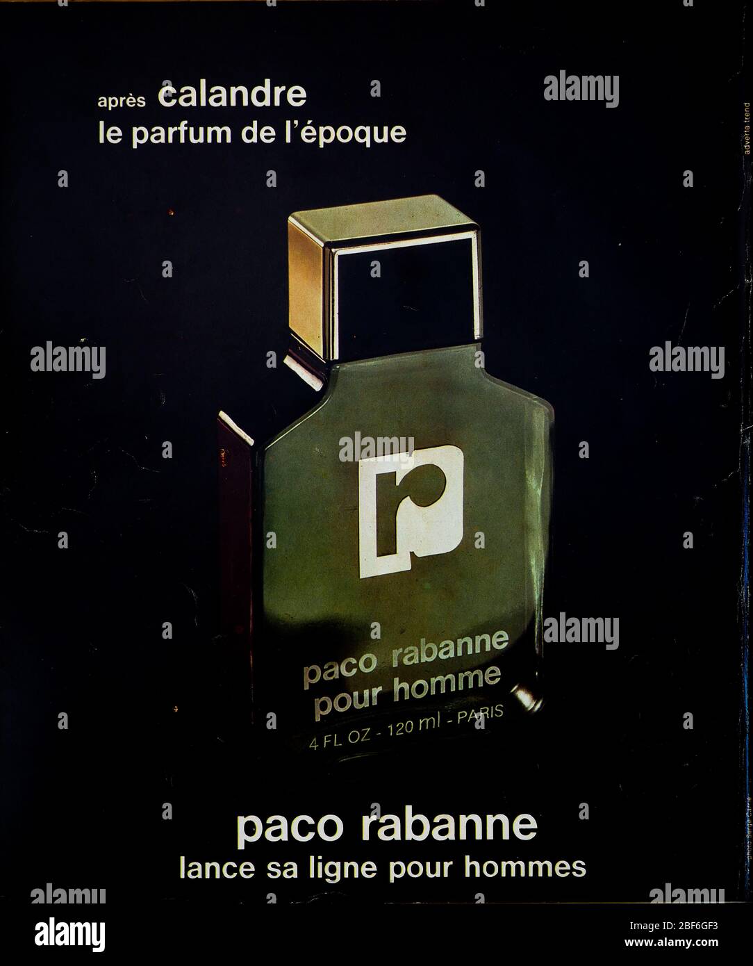 Perfume advertisement vintage paris hi-res stock photography and images ...