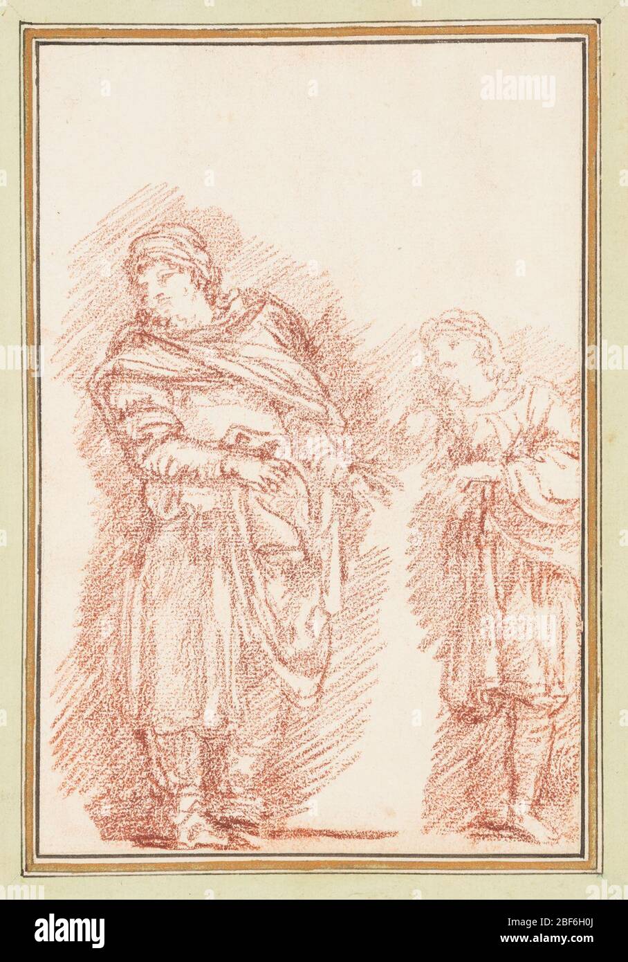 Right two figures standing hi-res stock photography and images - Alamy