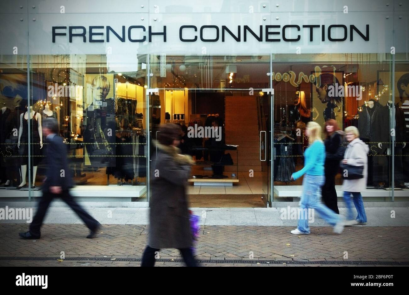 Exterior of a French Connection store Stock Photo - Alamy