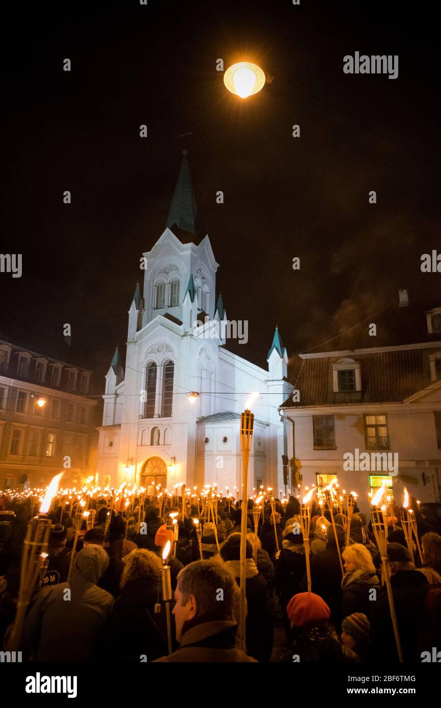 Torch light procession hi-res stock photography and images - Alamy