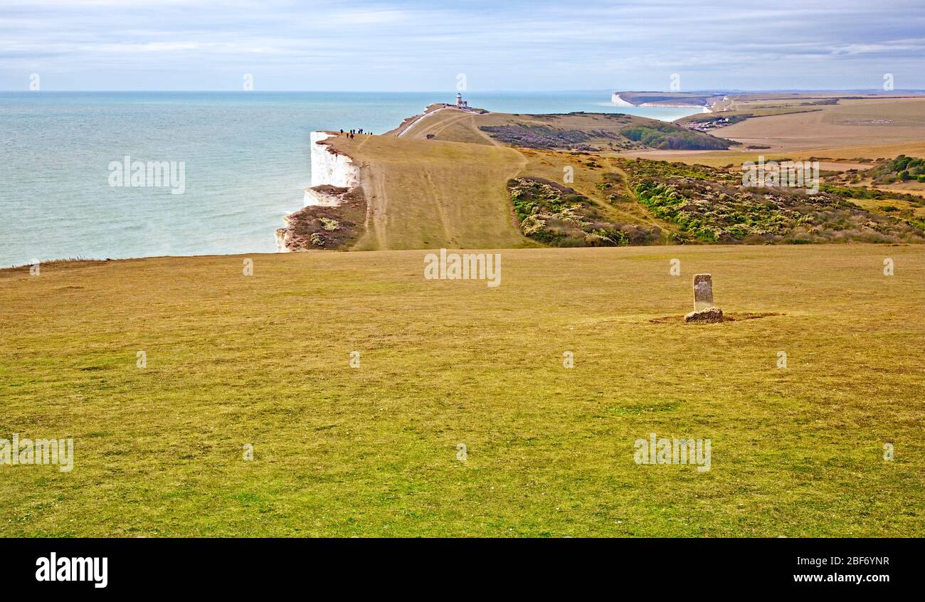 Lighthouse beachy head west sussex hi-res stock photography and images ...