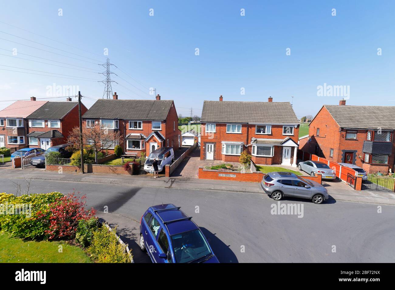 Cul de sac road roads street hi-res stock photography and images - Alamy