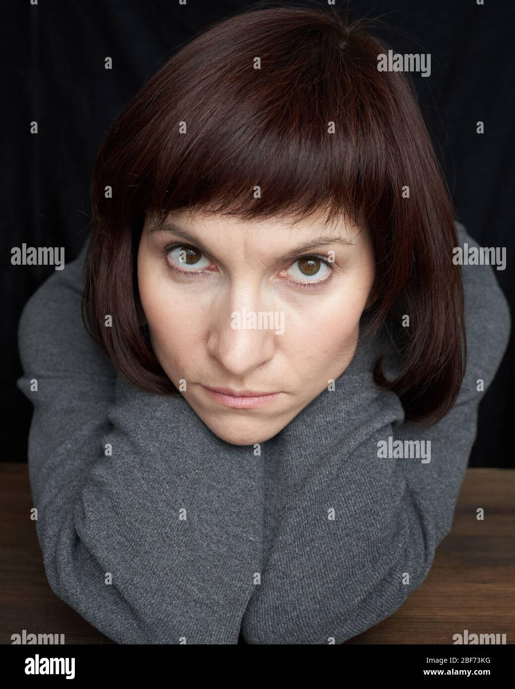 Close up woman looks clothes hi-res stock photography and images - Alamy