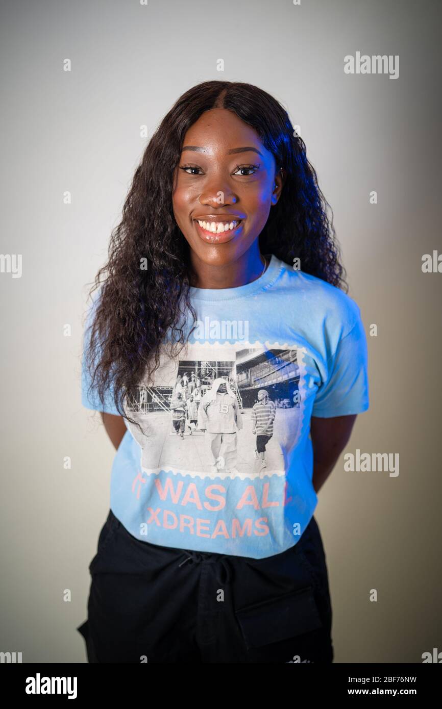 Fee Mak (real name Fiona Stephanie Makam Pitoula), a DJ and presenter ...