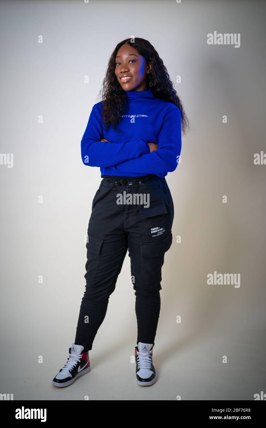 Fee Mak (real name Fiona Stephanie Makam Pitoula), a DJ and presenter ...