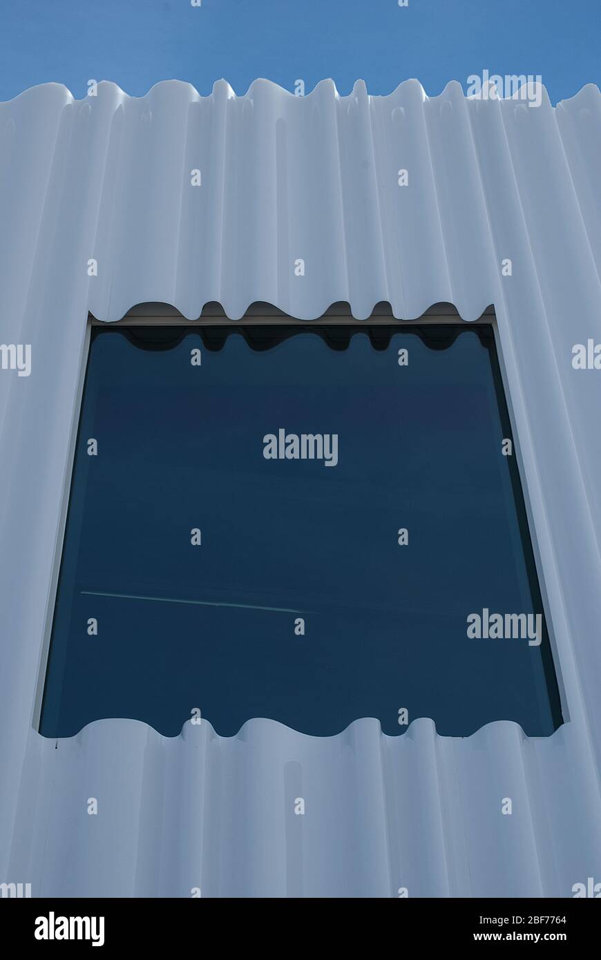 Facade Ribbed Factory Building Vitra Campus by SANAA Architects Stock ...