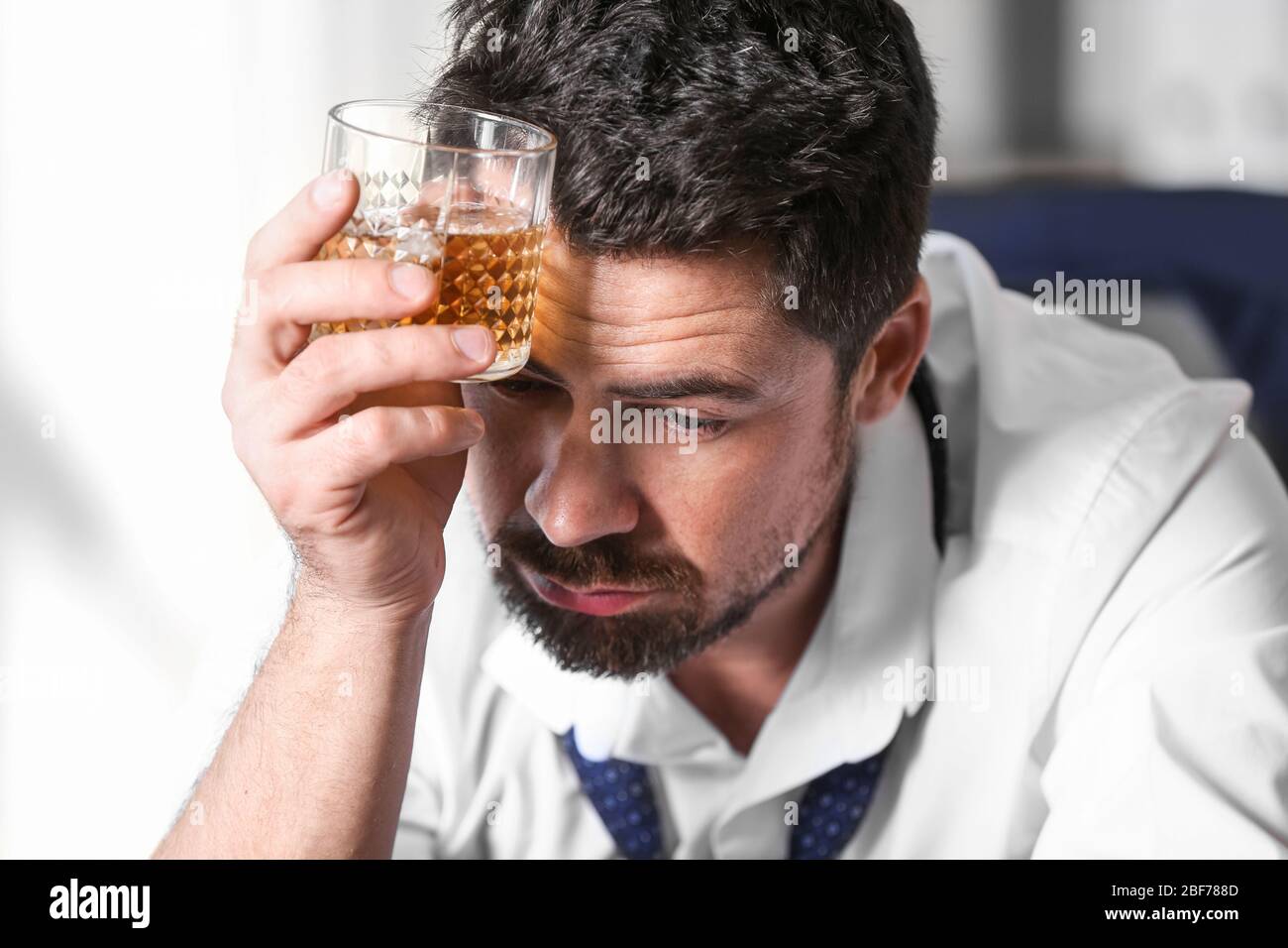 Businessman alcoholic spirits drunk hi-res stock photography and images ...