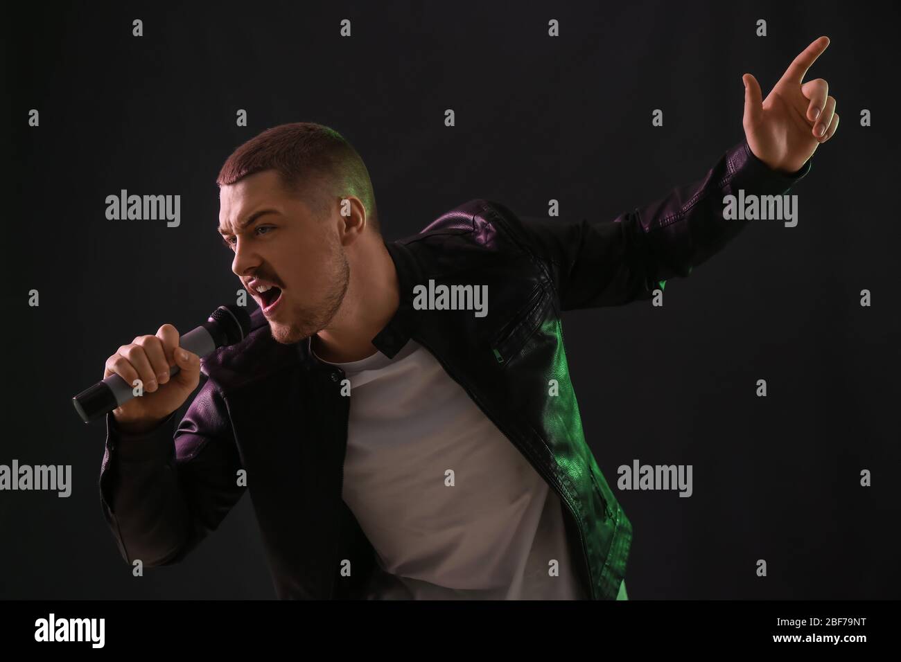 Male Singers On Stage