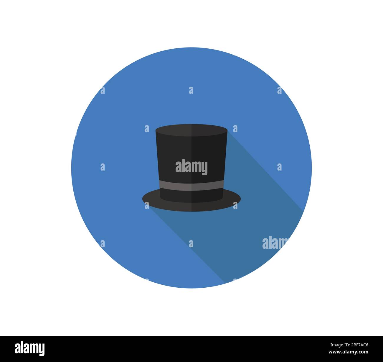 hat icon illustrated in vector on white background Stock Vector Image ...