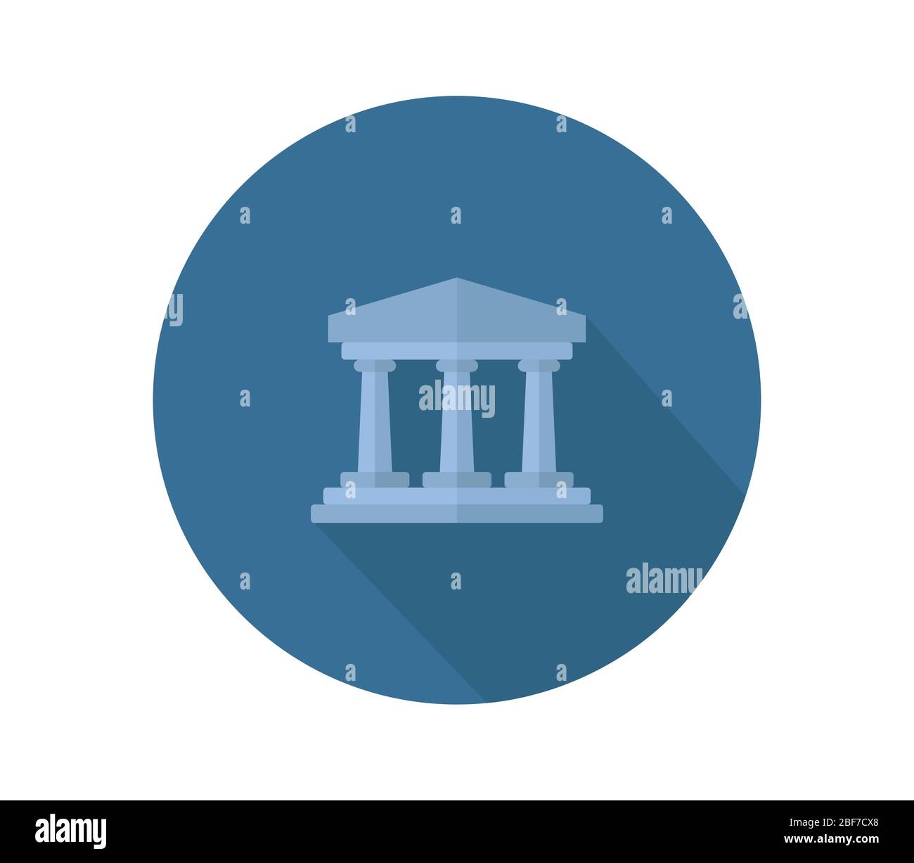 temple icon illustrated in vector on white background Stock Vector ...