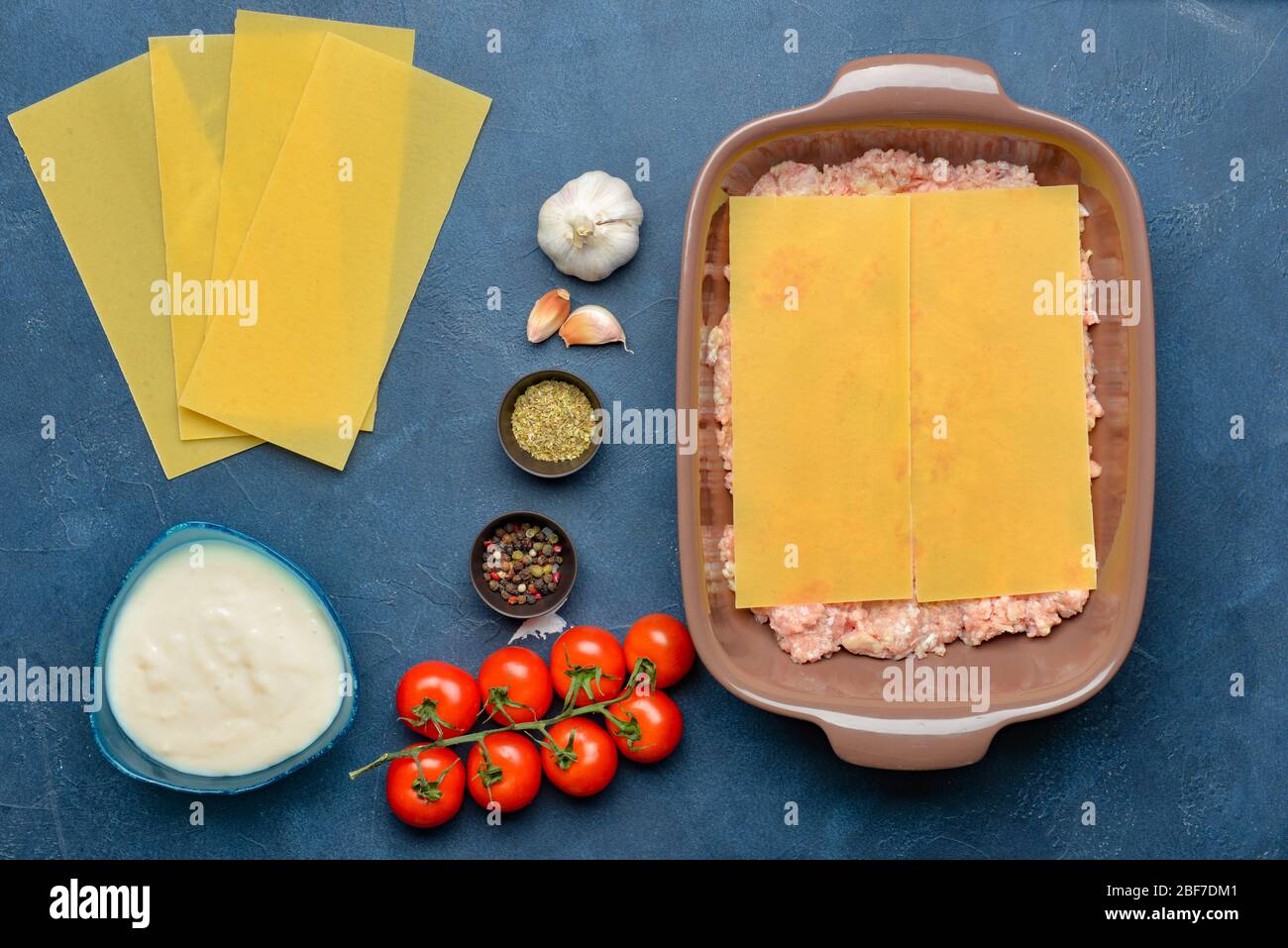 Different baking ingredients spices hi-res stock photography and images ...