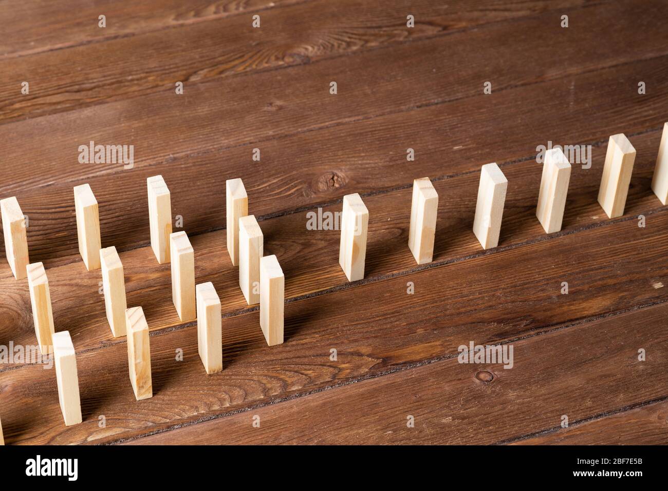 Domino effect hi-res stock photography and images - Alamy