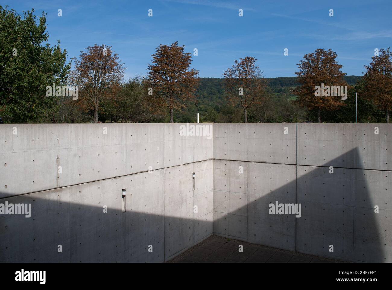 Conference Pavilion Rooms Reinforced Concrete Vitra Campus by Tadao ...