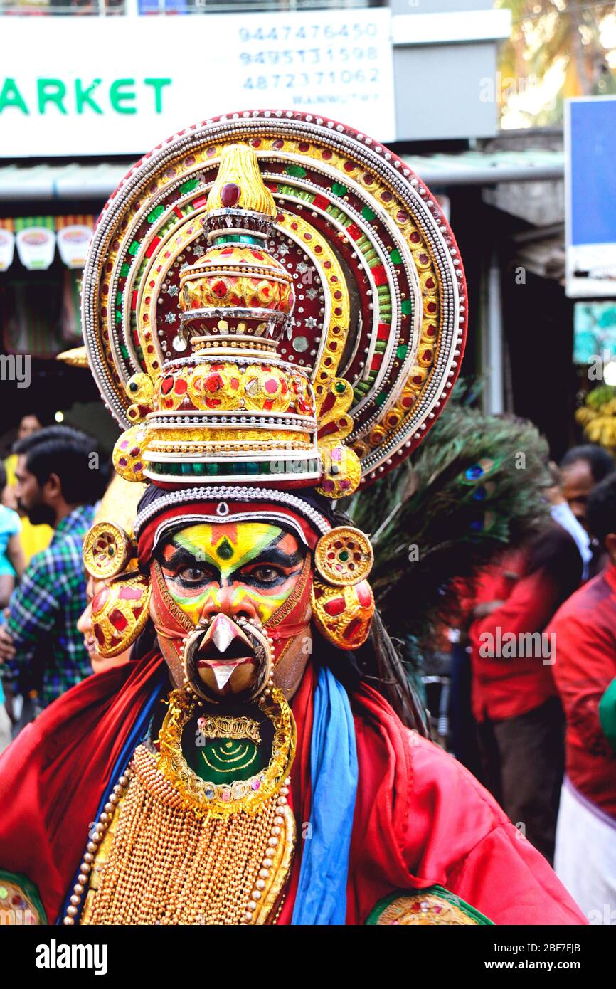 Theyyam and thira hi-res stock photography and images - Alamy