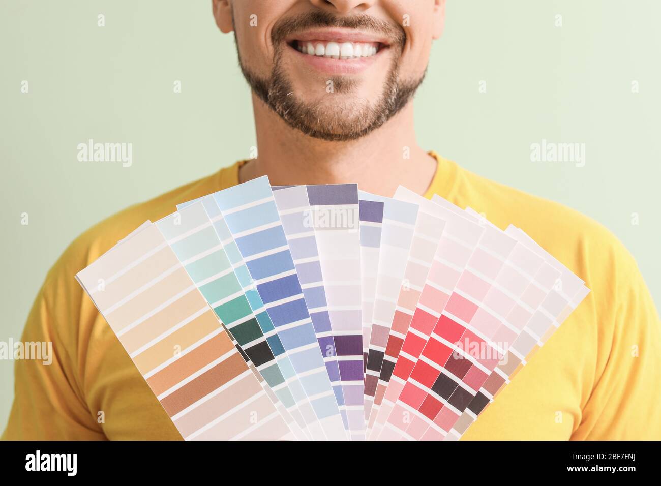 Color palettes hi-res stock photography and images - Alamy