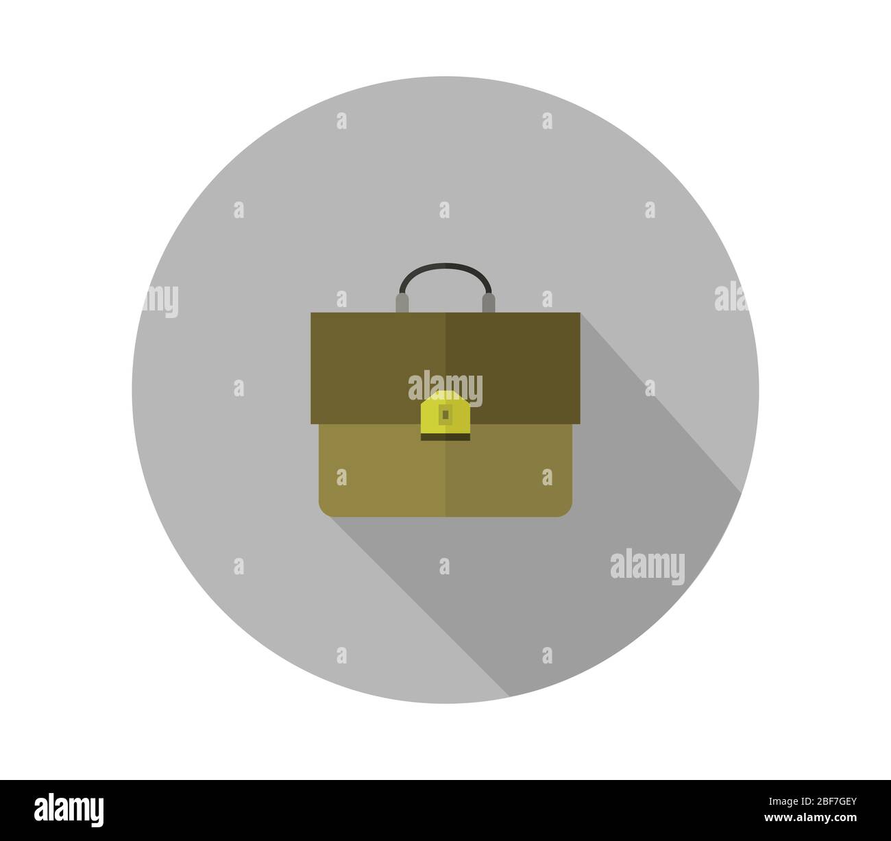 work bag icon illustrated in vector on white background Stock Vector ...