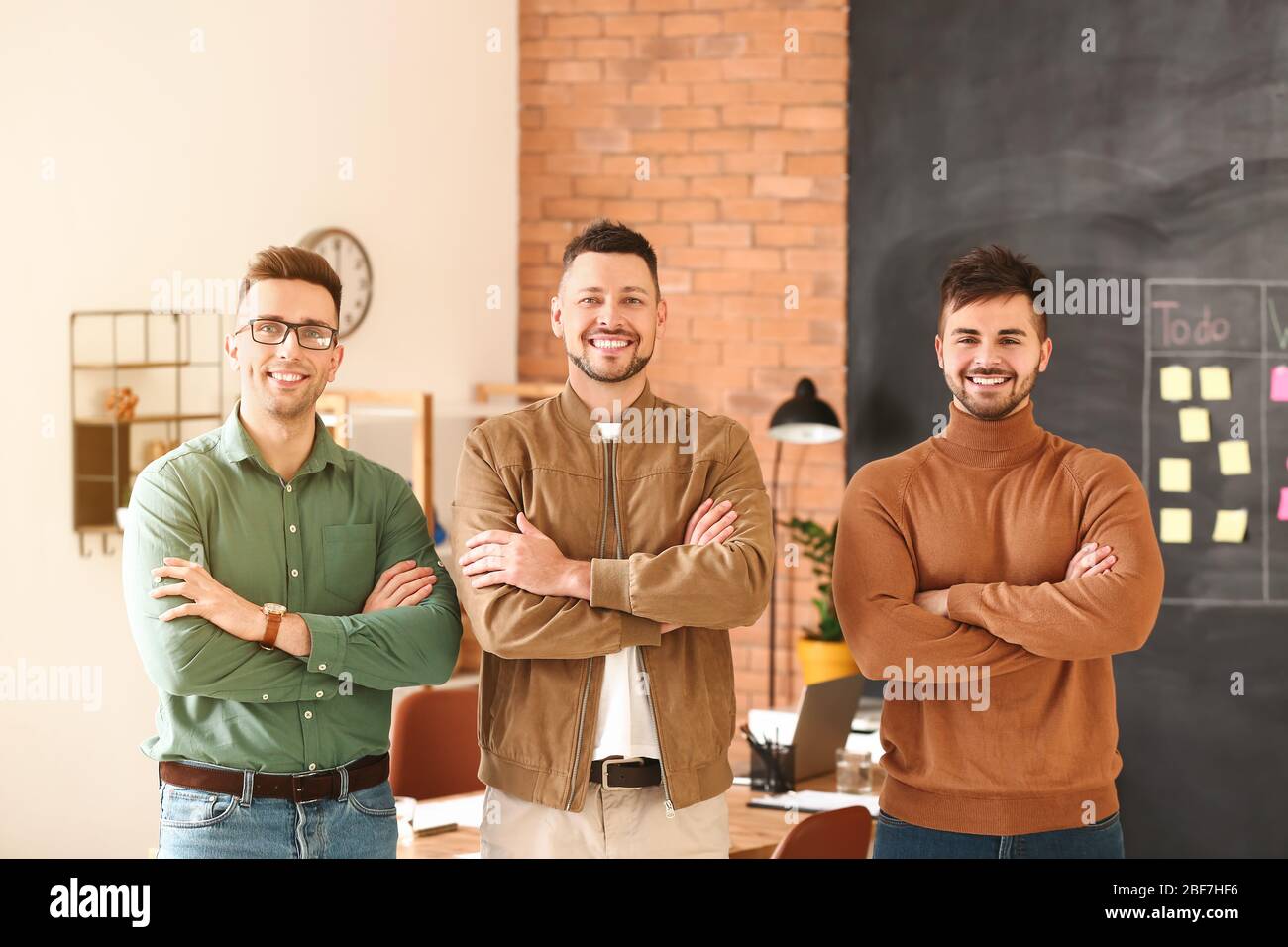 Group of men in office Stock Photo - Alamy